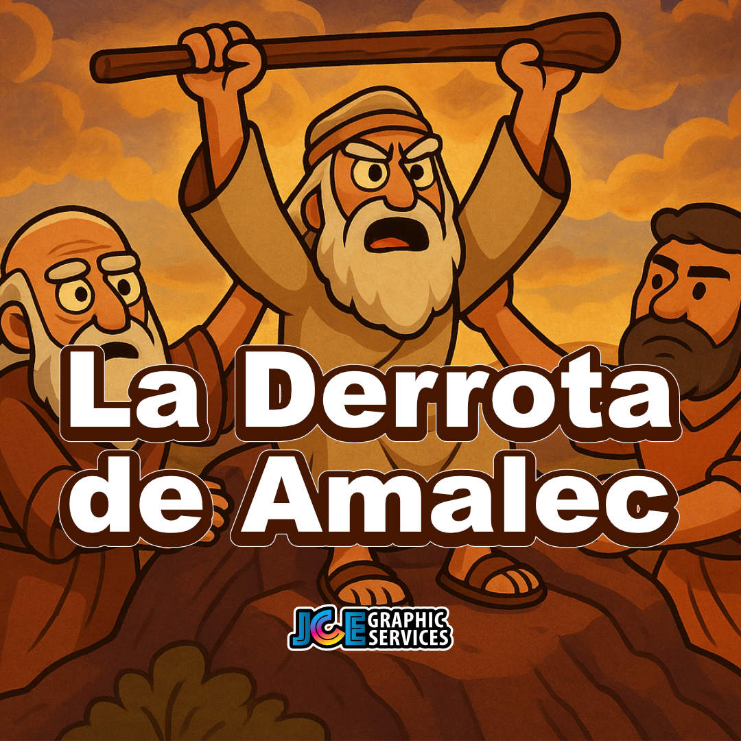 Juego Bíblico Éxodo 17: La derrota de Amalec - JCE Graphic Services